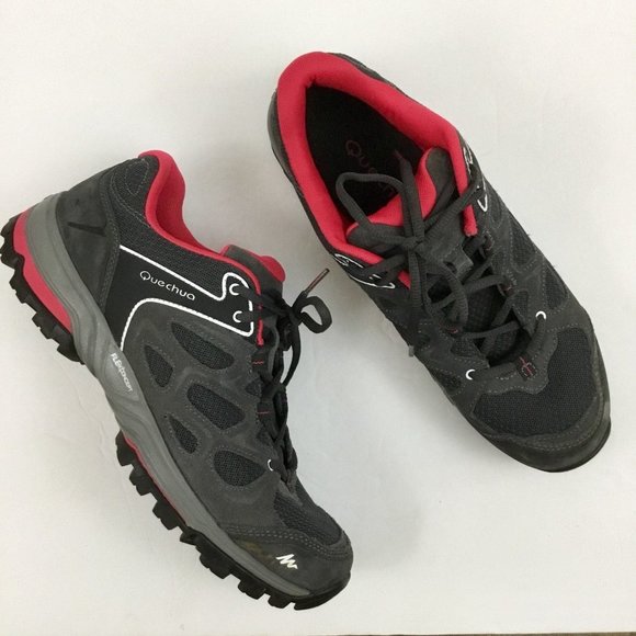 Quechua | Shoes | Quechua Forclaz Flex 3l Gray Pink Rugged Outdoor ...